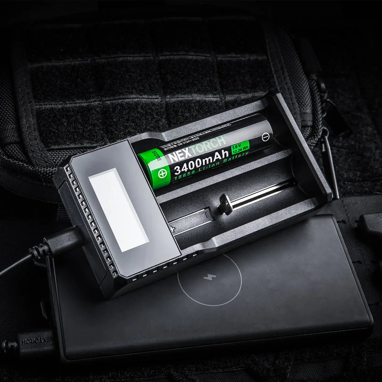 NEXTORCH - 18650 USB Type-C Battery 3400mAh – NEXTORCH Canada